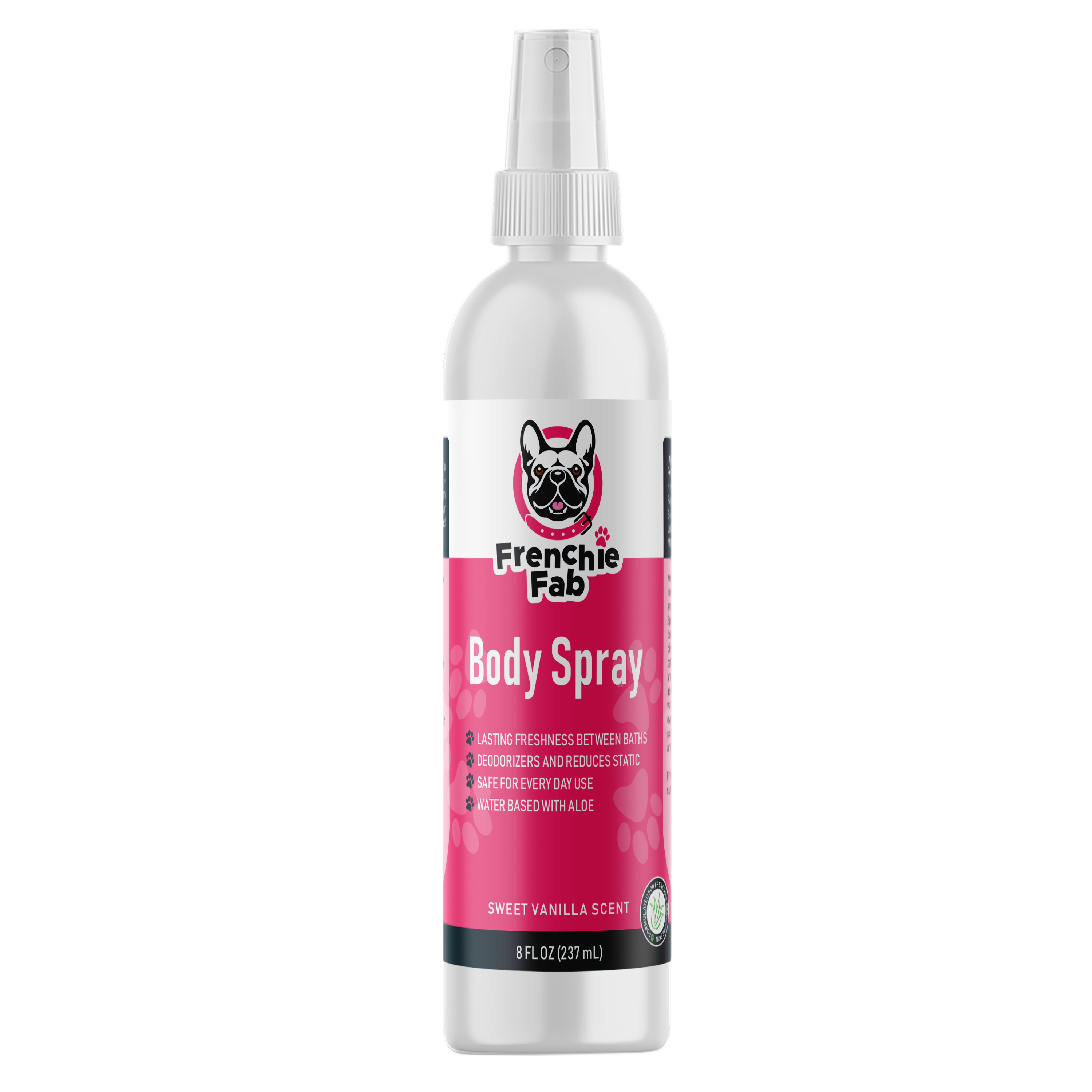 Body Spritz Sweet Vanilla Scent 8 oz – FrenchieFab.com